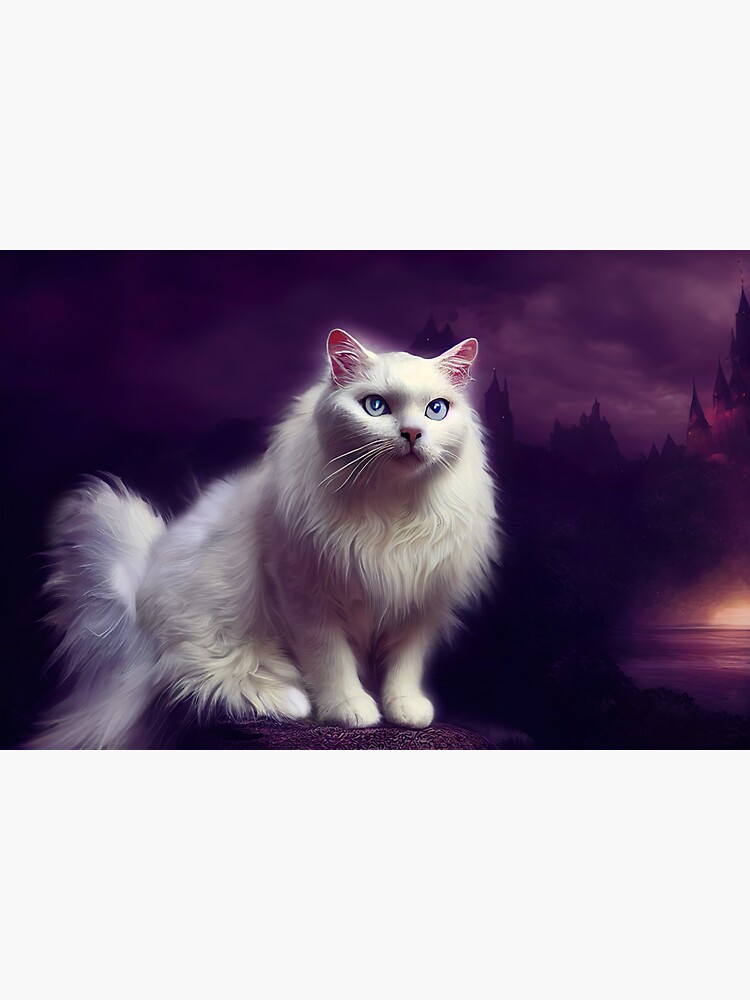 "Stella - Cat of the Royal Castle" Sticker for Sale by MagicCatSociety ...