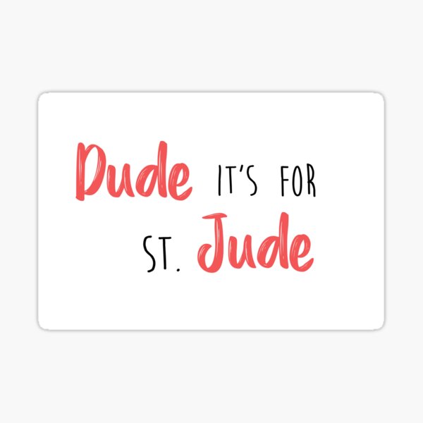 St Jude Stickers | Redbubble