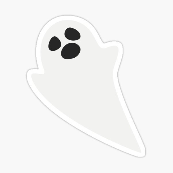 "Witchy Flair Ghost" Sticker for Sale by YamaUmi | Redbubble