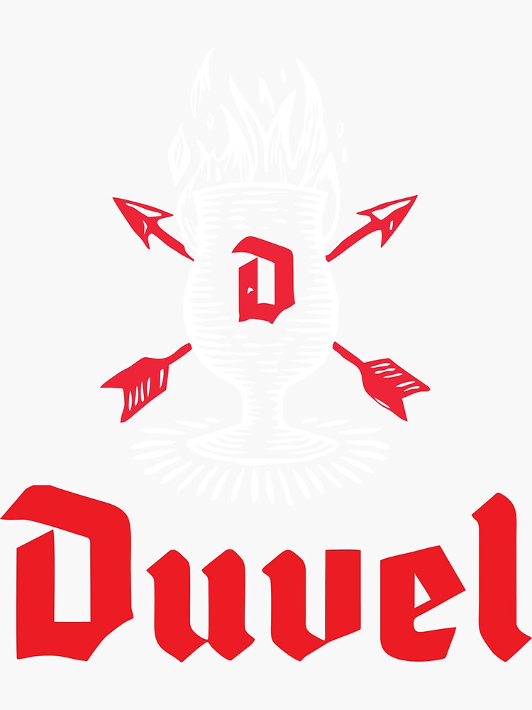 "Dazzling Duvel Design" Sticker for Sale by mibnurifa | Redbubble