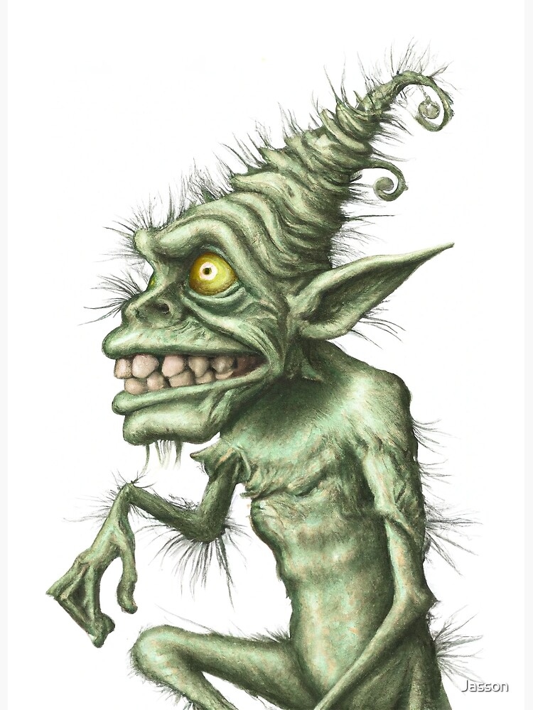 "Pointy Headed Troll" Poster for Sale by Jasson | Redbubble