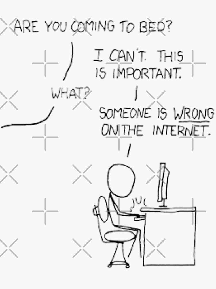 "XKCD: Webcomic" Sticker for Sale by AdnaneJH | Redbubble