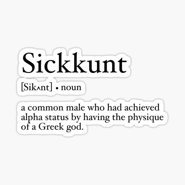 "Copie de Mog definition" Sticker for Sale by Arth1nker | Redbubble