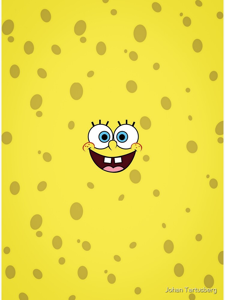 "SpongeBob SquarePants Textured Art" Sticker for Sale by markadas ...