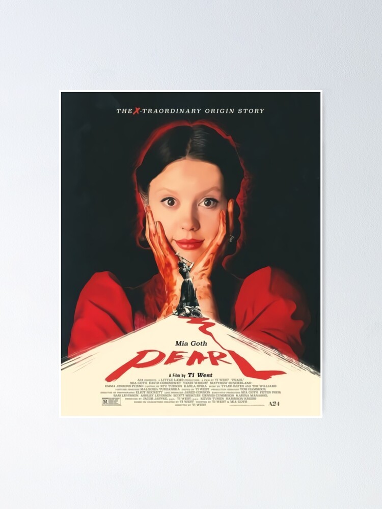 "Pearl 2022 Movies Poster" Poster for Sale by makkdolanz | Redbubble