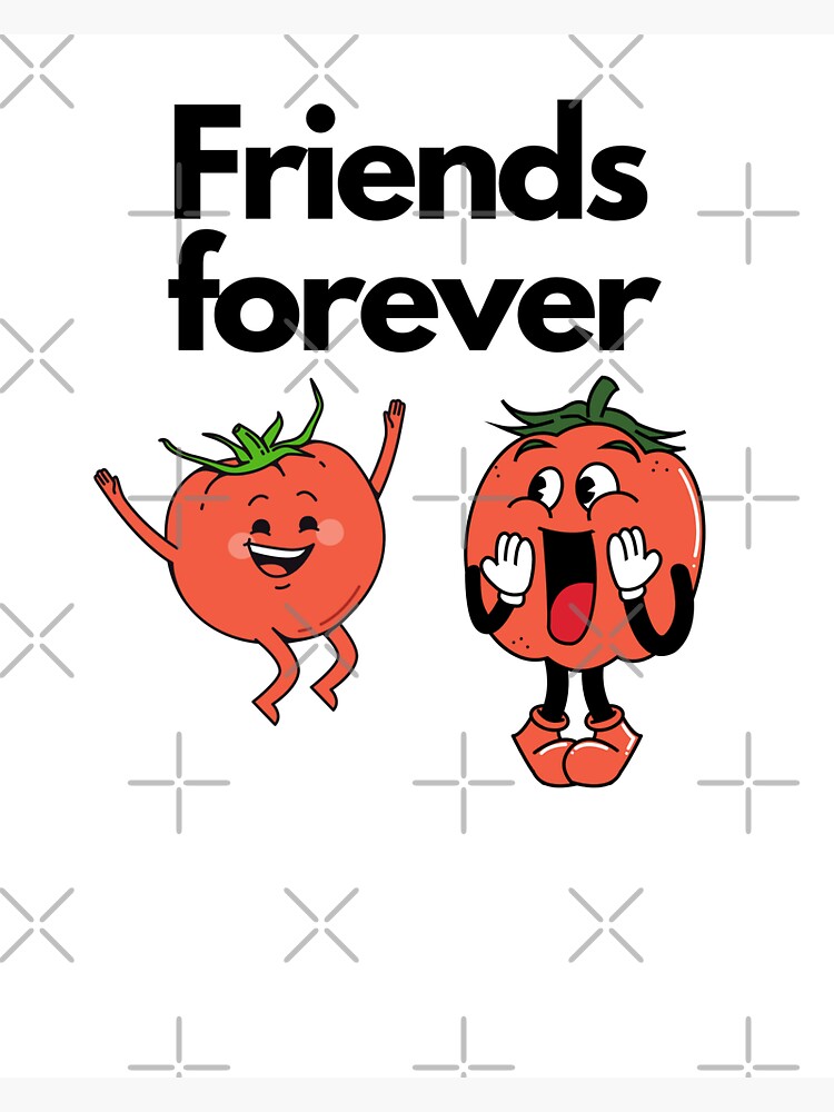 "Tomato friends" Sticker for Sale by santarantino | Redbubble