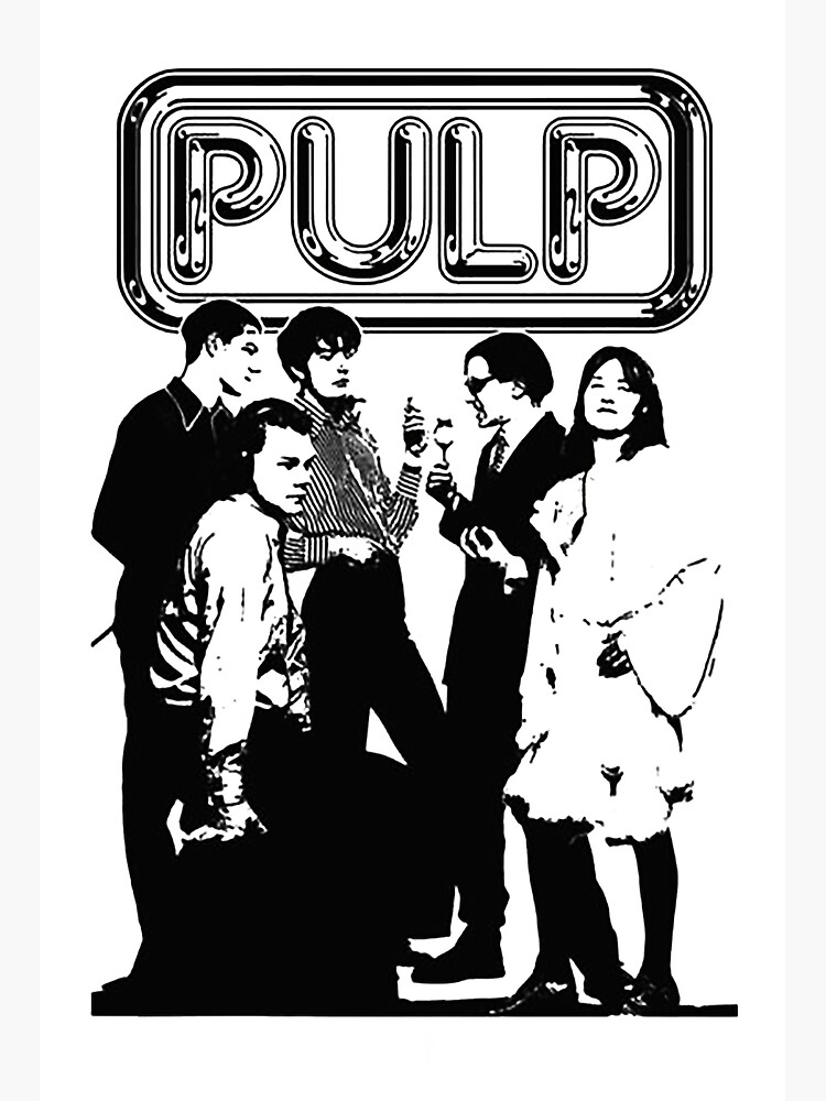 "pulp rock band" Poster for Sale by meicahayadian | Redbubble