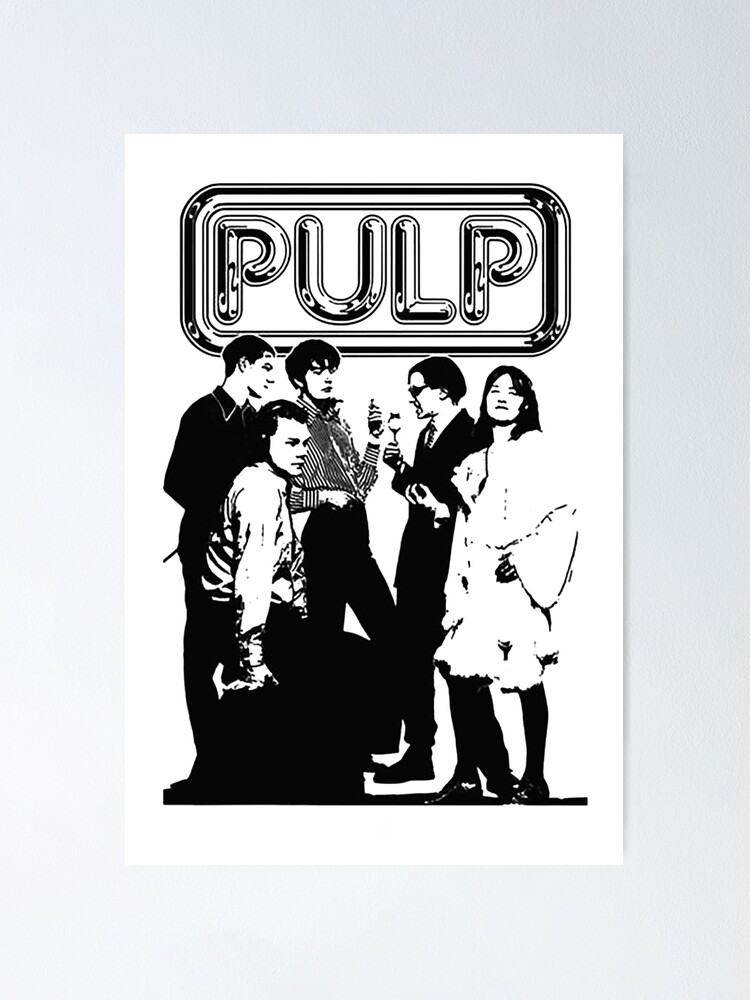 "pulp rock band" Poster for Sale by meicahayadian | Redbubble
