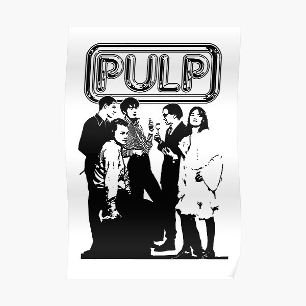 "pulp rock band" Poster for Sale by meicahayadian | Redbubble