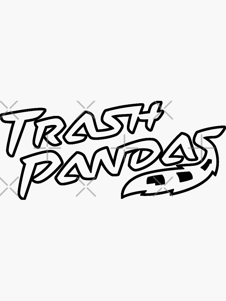 "Rocket City Trash Pandas A]" Sticker for Sale by adidwinugrohooo ...