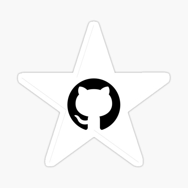 "Github Star" Sticker for Sale by Passengers | Redbubble