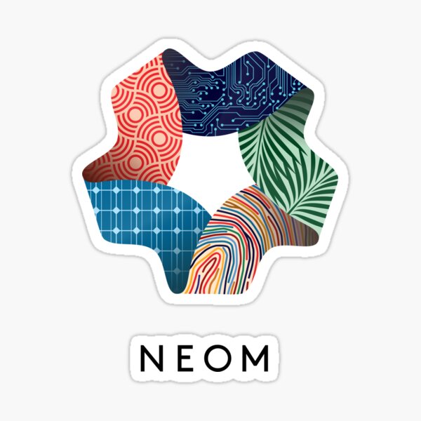 "The Neom- New Life Begin!" Sticker for Sale by VisualSimple | Redbubble