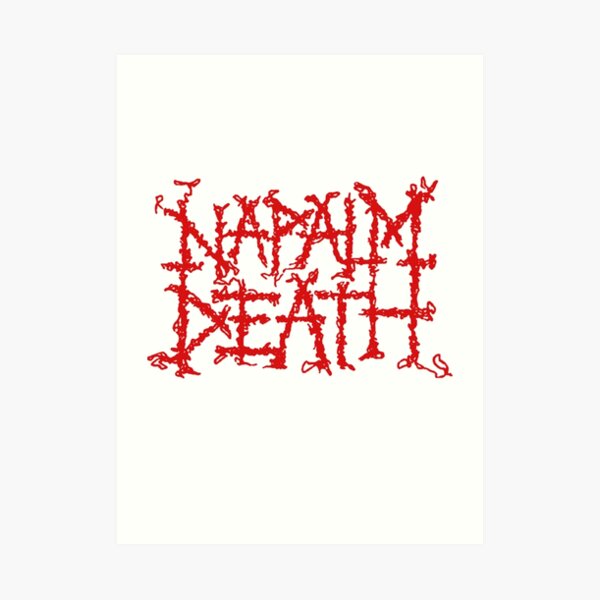 "new best napalm death new logo" Art Print for Sale by McMeekin24 ...