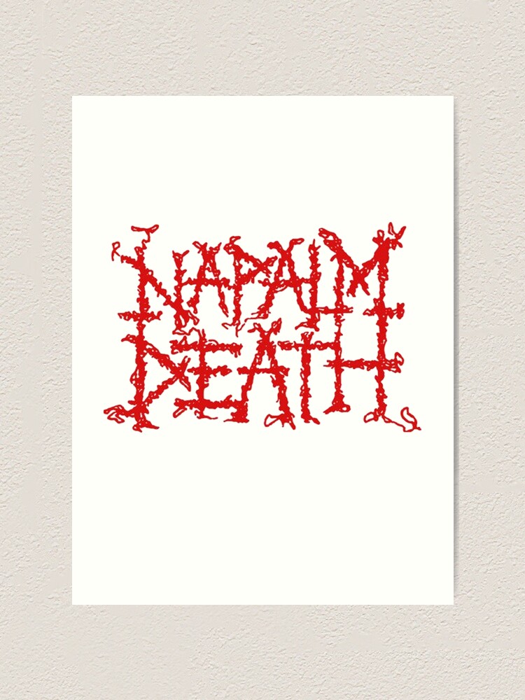 "new best napalm death new logo" Art Print for Sale by McMeekin24 ...