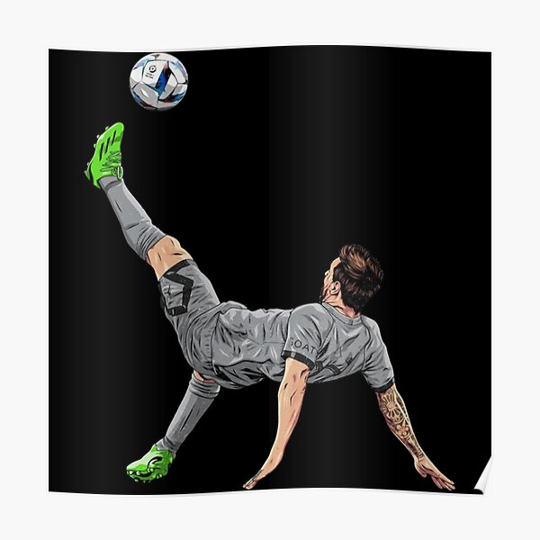"MESSI-BICYCLE-KICK-GOAL" Poster for Sale by ys3j8765 | Redbubble