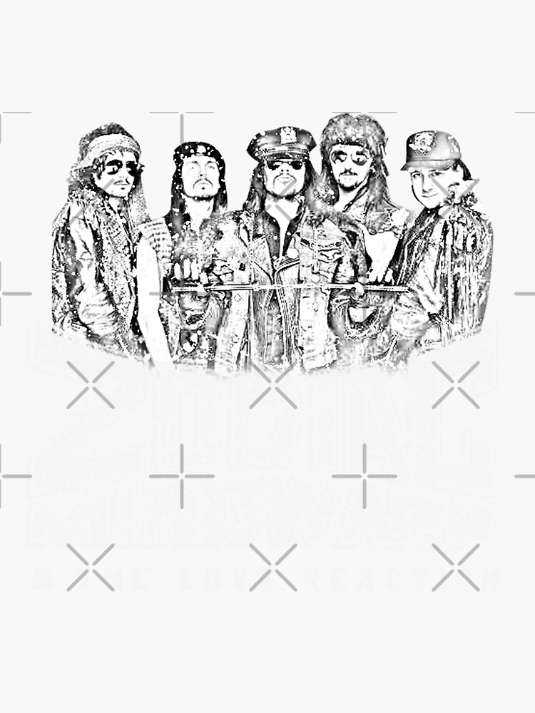 "Zodiac Mindwarp and the Love Reaction rock band" Sticker for Sale by ...