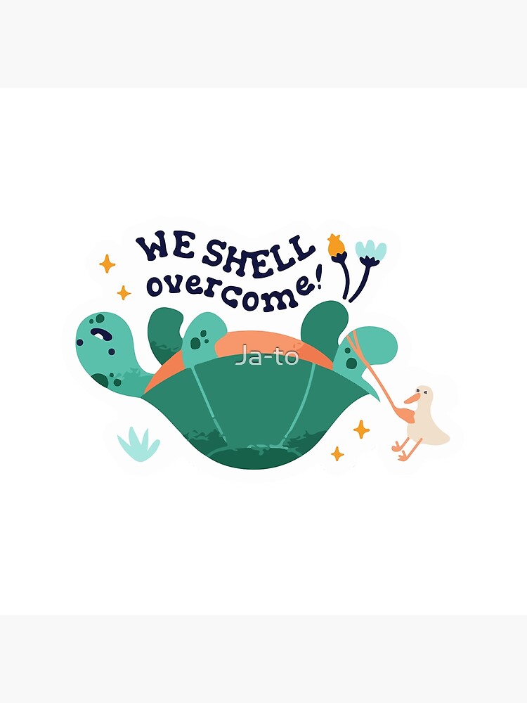 "we shell overcome" Poster for Sale by Ja-to | Redbubble
