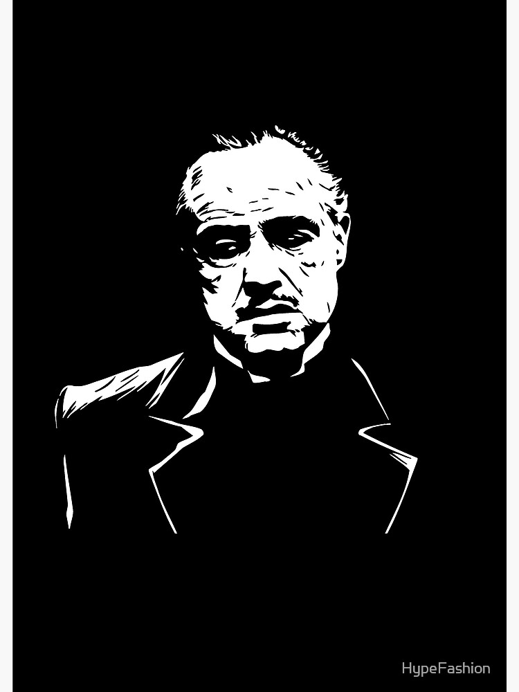 "The Godfather Don Corleone" Art Print for Sale by HypeFashion | Redbubble
