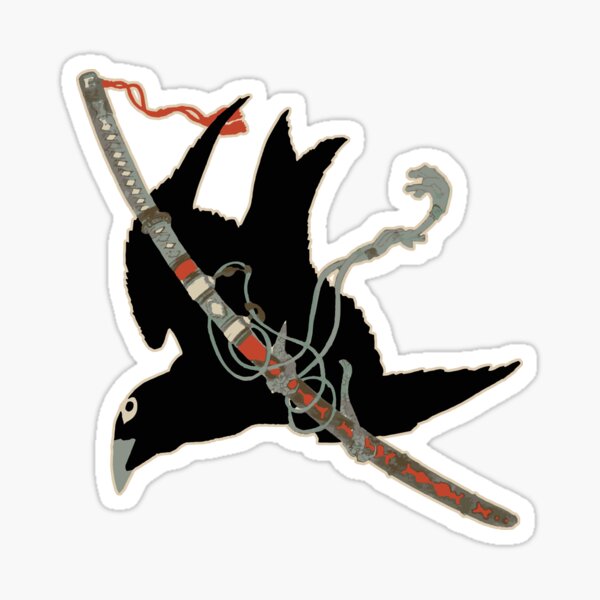"Little Crow Sword, 1890s - Vintage" Sticker for Sale by Sarah-Leonard ...