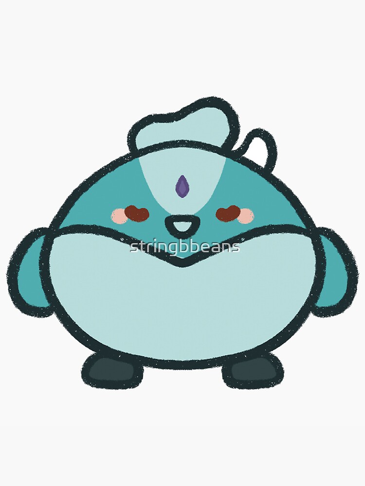 "Xiao Bird Form from Genshin Impact Video Game Character" Art Print for ...