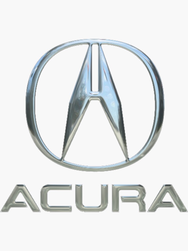"Luxury Sleek "ACURA" Emblem" Sticker for Sale by faniatusha | Redbubble