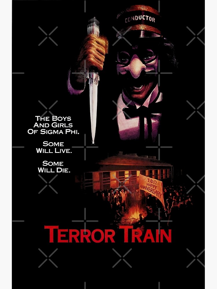 "Terror Train (1980) Horrorfilm mit Jamie Lee Curtis" Poster von ...