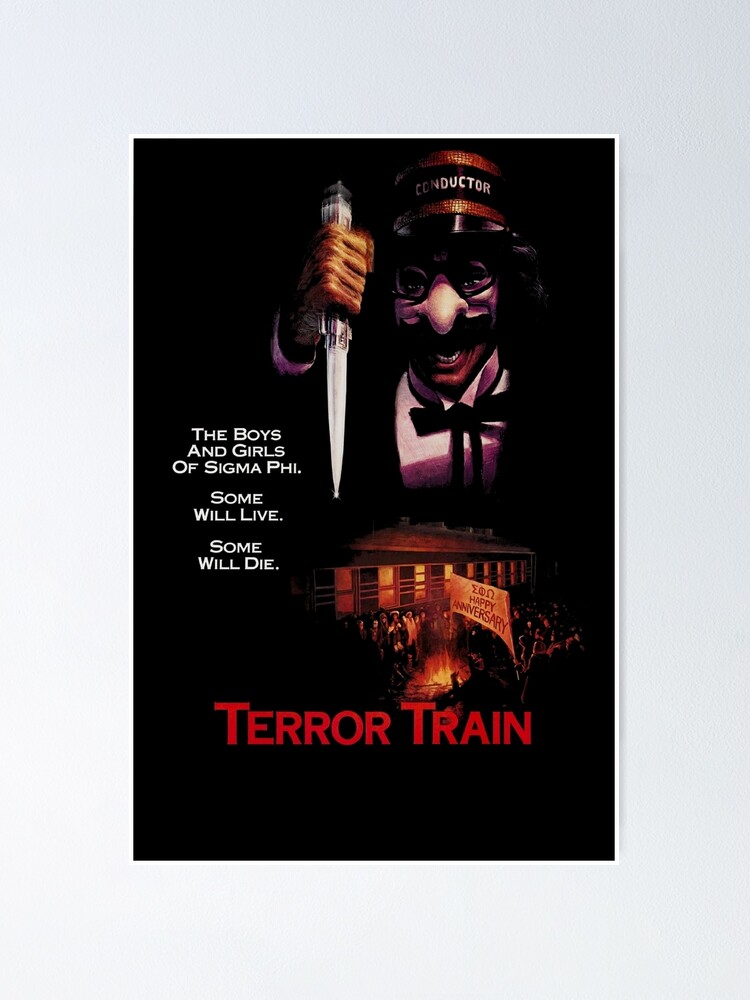 "Terror Train (1980) Horrorfilm mit Jamie Lee Curtis" Poster von ...