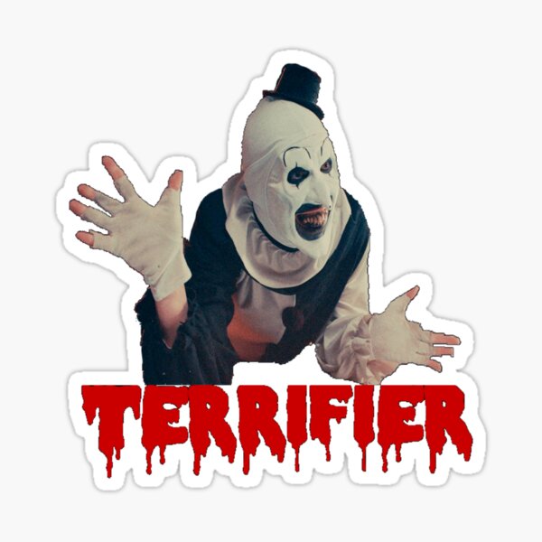 "Terrifier - Art" Sticker for Sale by Belgium-Bubble | Redbubble