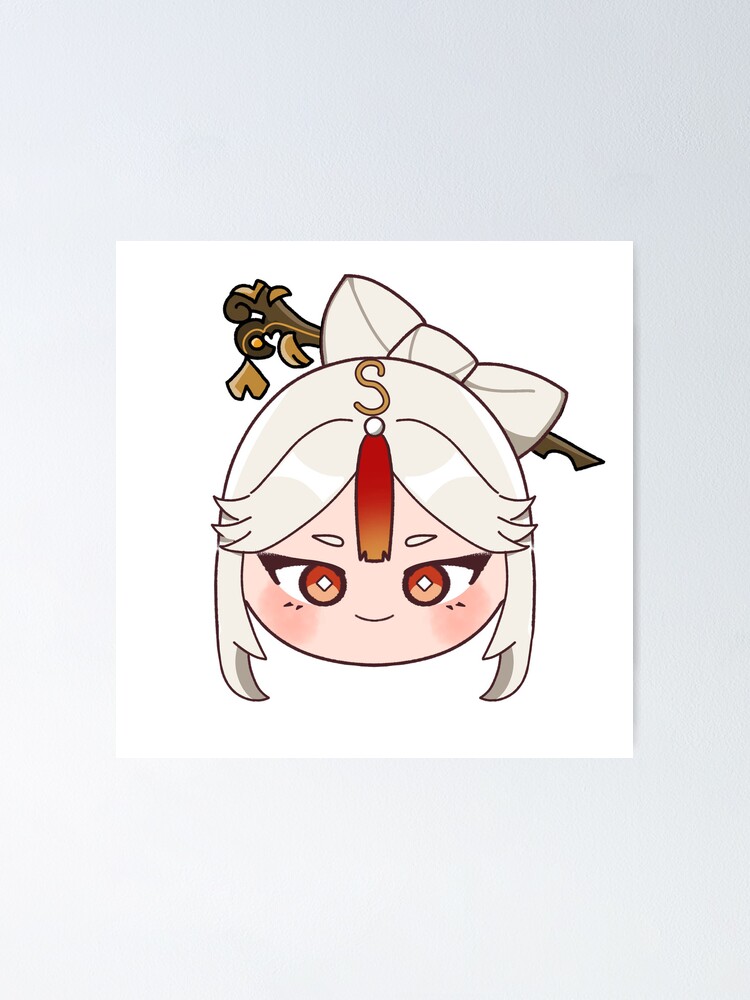 "Genshin Impact Chibi Icon Sticker | Ningguang" Poster for Sale by ...