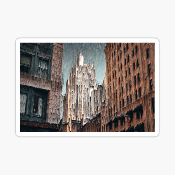 "New York City buildings" Sticker for Sale by nycruss1 | Redbubble