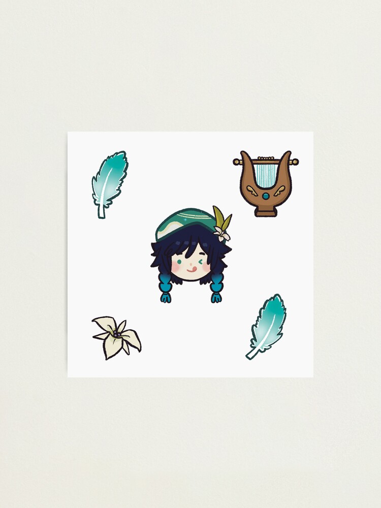 "Venti sticker pack from Genshin Impact Video Game Character ...