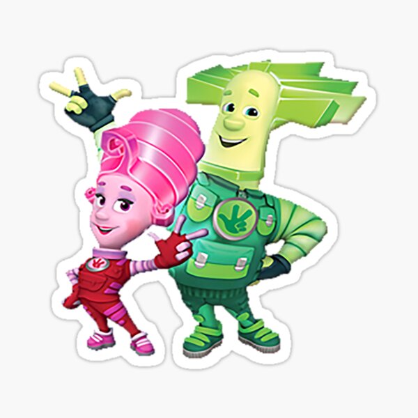 "Cartoon the fixies" Sticker for Sale by Par-kids | Redbubble