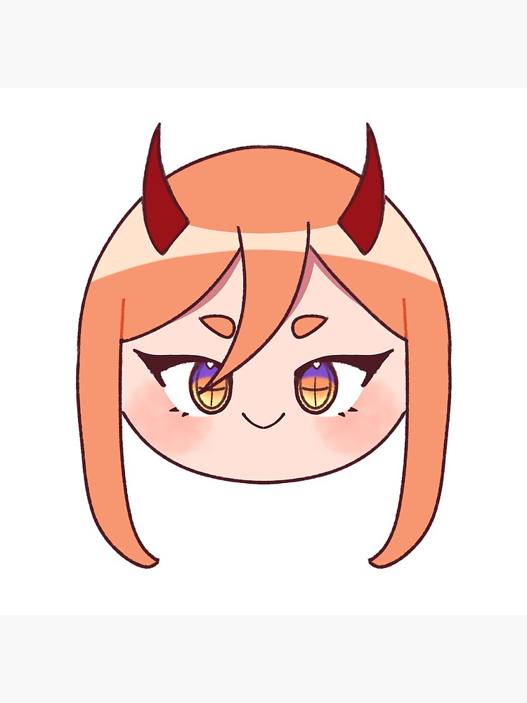 "Chainsaw Man Chibi Icon Sticker | Power" Poster for Sale by Xuchimi ...