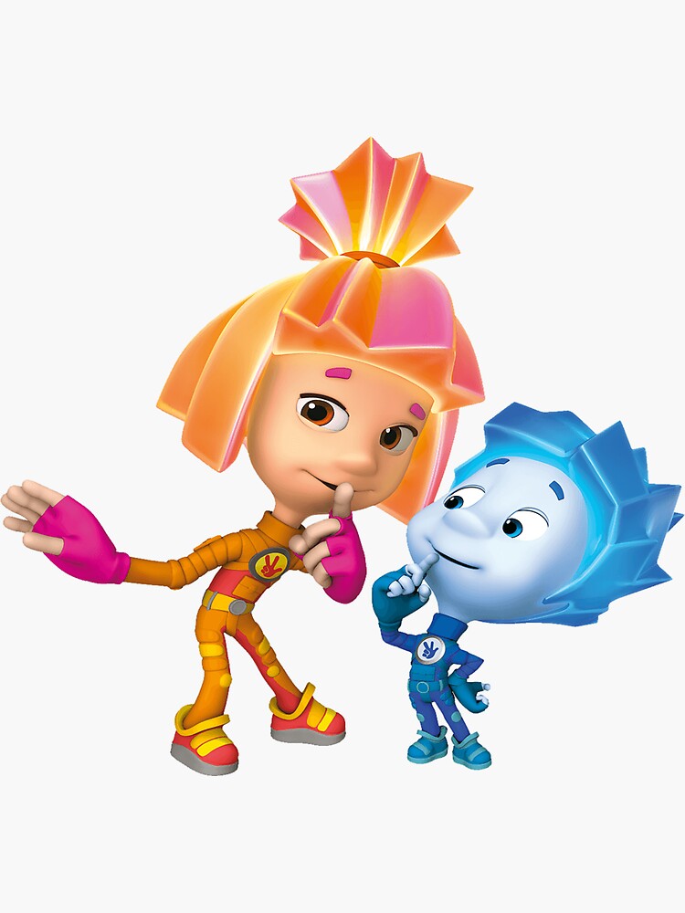 "Cartoon the fixies" Sticker for Sale by Par-kids | Redbubble