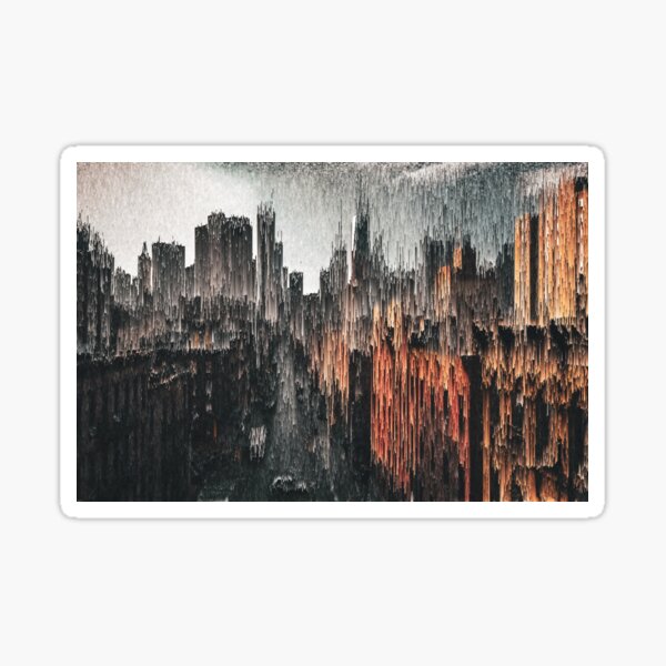 "New York City downtown" Sticker for Sale by nycruss1 | Redbubble
