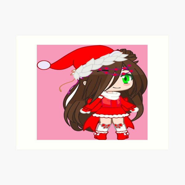 "Christmas Gacha Chibi Girl - Christmas dolls - Christmas anime chibi ...