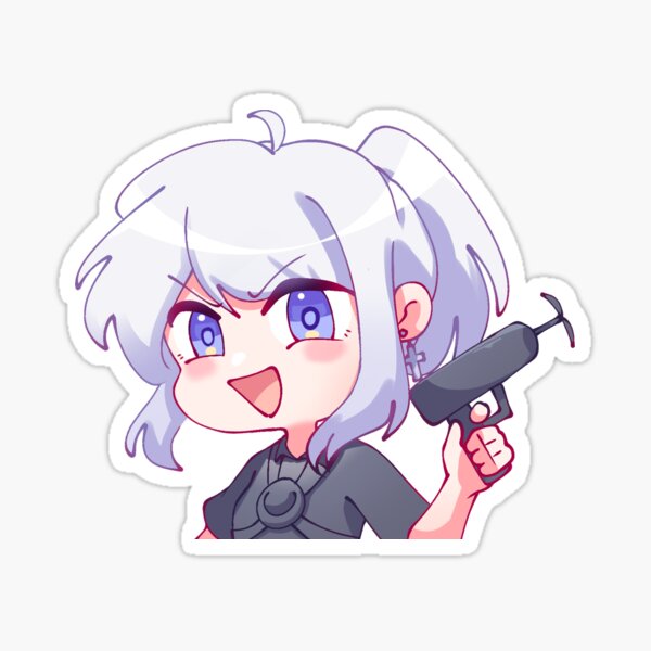 "Rowina / The Rabbit's Hole" Sticker for Sale by GachaEmika | Redbubble