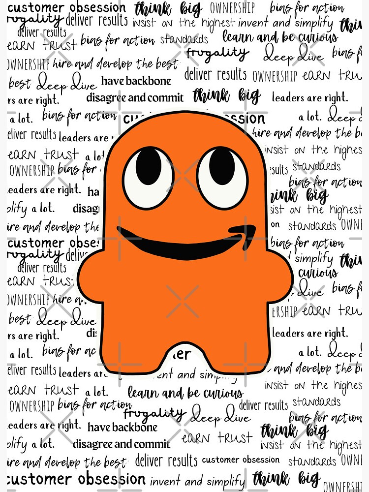 "Amazon Peccy Employee Leadership Principles" Art Board Print for Sale ...