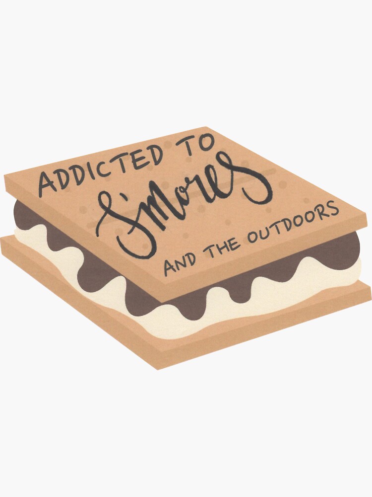 "Girl Scout Smore Outdoor Camp Sticker" Sticker by Shancookies | Redbubble