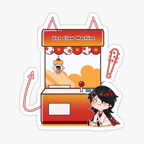 "Vox Akuma | Nijisanji Luxiem Fan Art by Xuchimi" Sticker for Sale by ...
