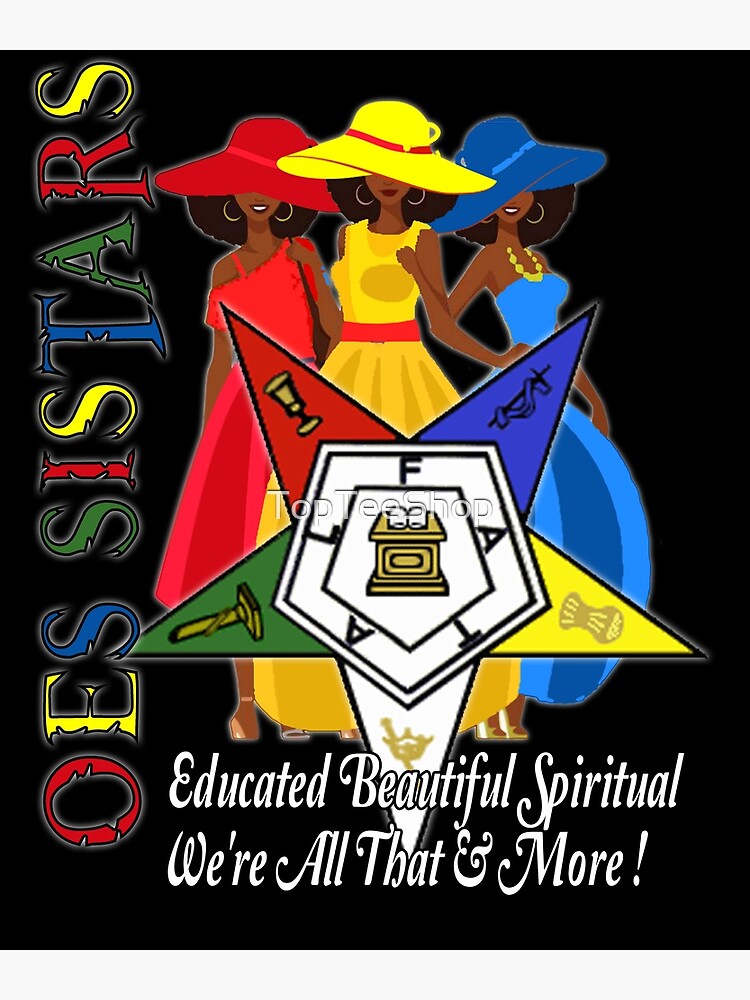 "OES Order Of The Eastern Star Logo Sistars With Amazing Grace ...
