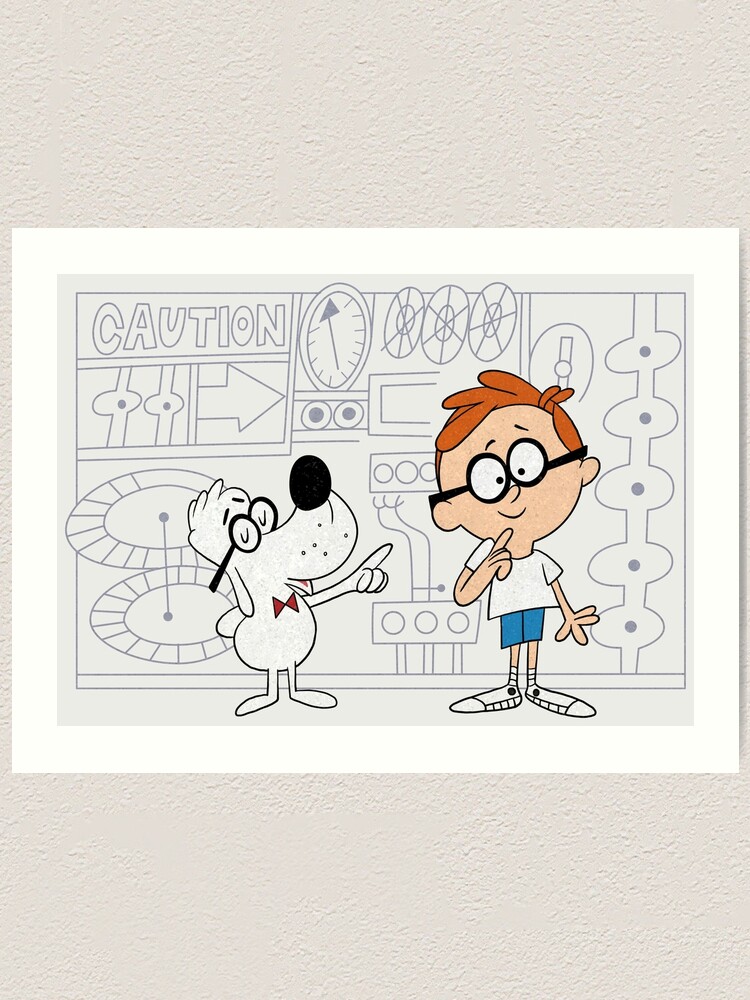 "Tribute to Jay Ward Cartoons: Mr. Peabody and Sherman in Front of ...