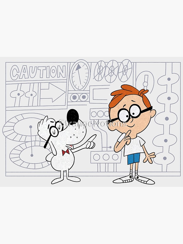 "Tribute to Jay Ward Cartoons: Mr. Peabody and Sherman in Front of ...