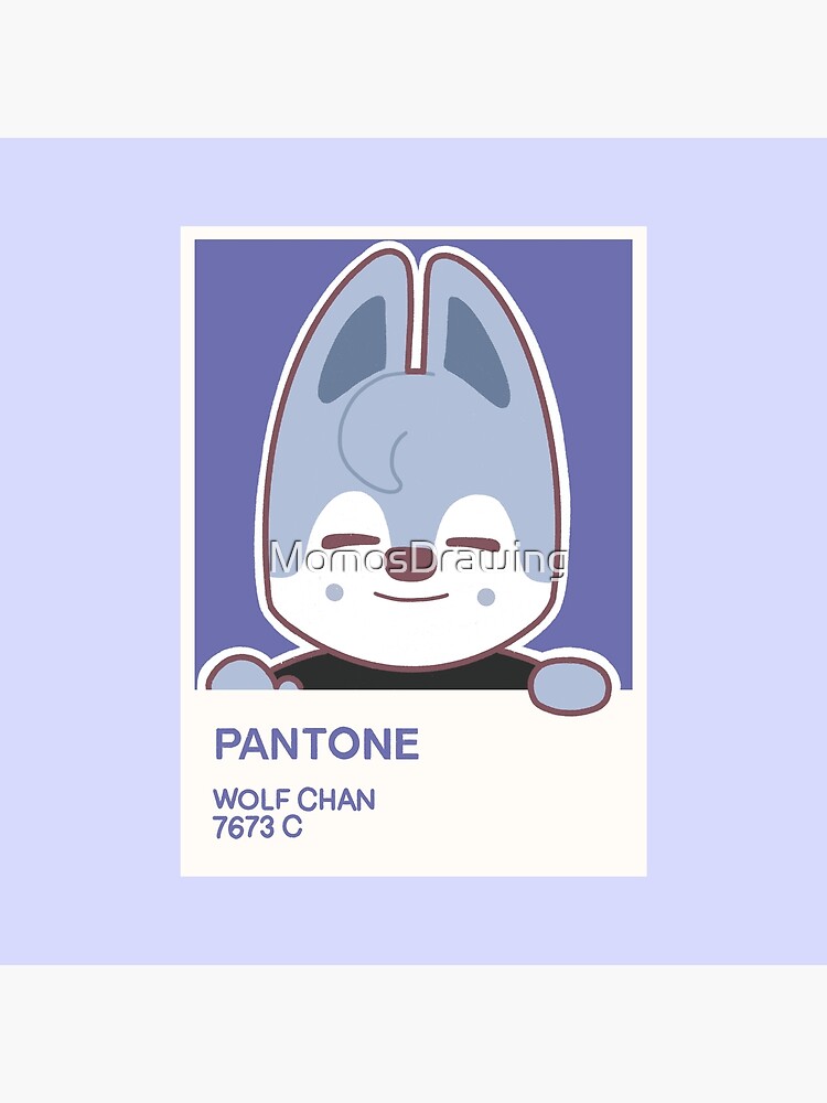 "Pantone Stray kids - skzoo wolf chan" Art Print for Sale by ...