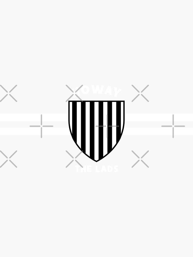 "HOWAY THE LADS Newcastle" Sticker for Sale by vintage-foot | Redbubble