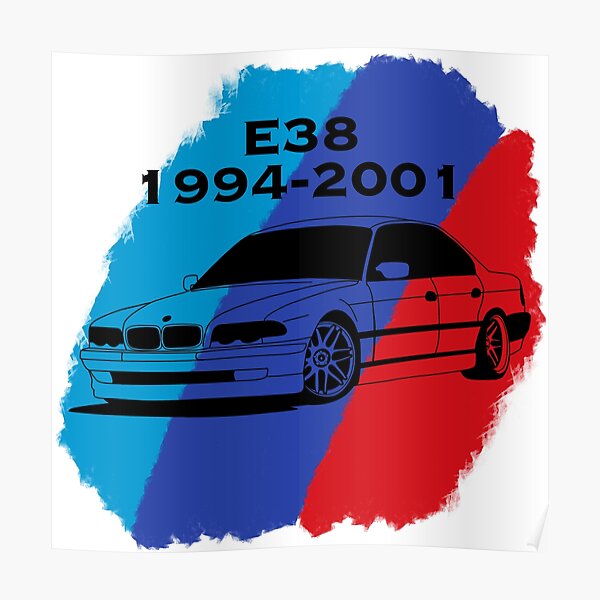 " NEW AESTHETIC PERFECT LOGO OF A CLASSIC CAR BLUE SKY BLUE RED E38 ...