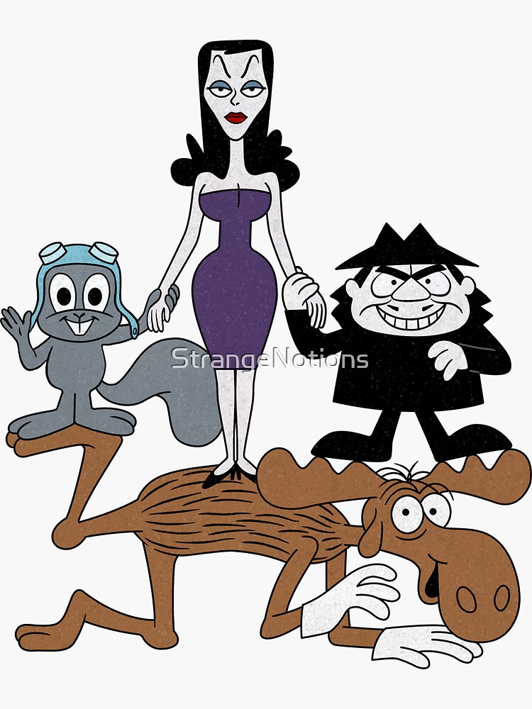 "Tribute to Jay Ward Cartoons: Rocky, Bullwinkle, Natasha and Boris In ...