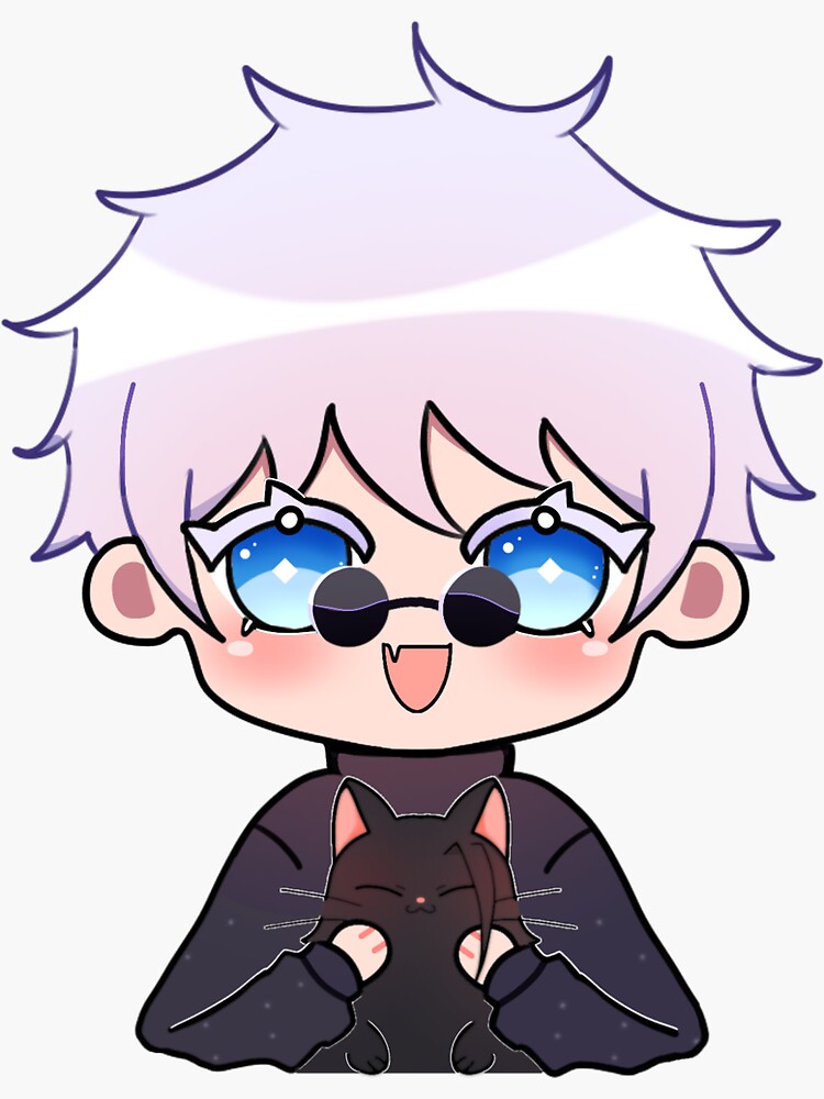 "Gojo Satoru - Jujutsu Kaisen Chibi Sticker" Sticker for Sale by ...