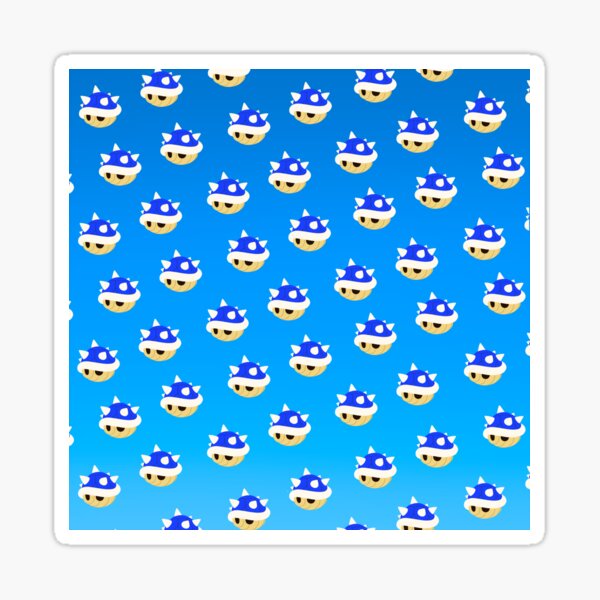 "Blue Shells" Sticker for Sale by noodle-pot | Redbubble