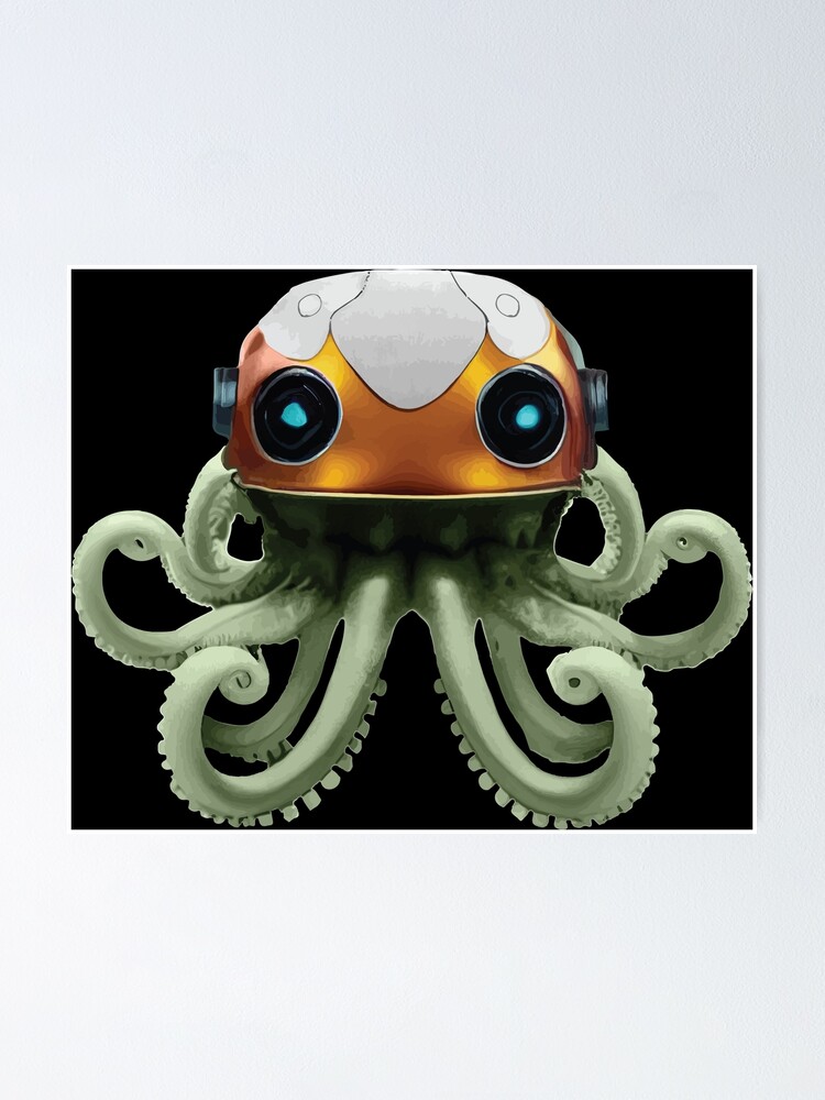"Robot Octopus" Poster for Sale by MythLegendLore | Redbubble